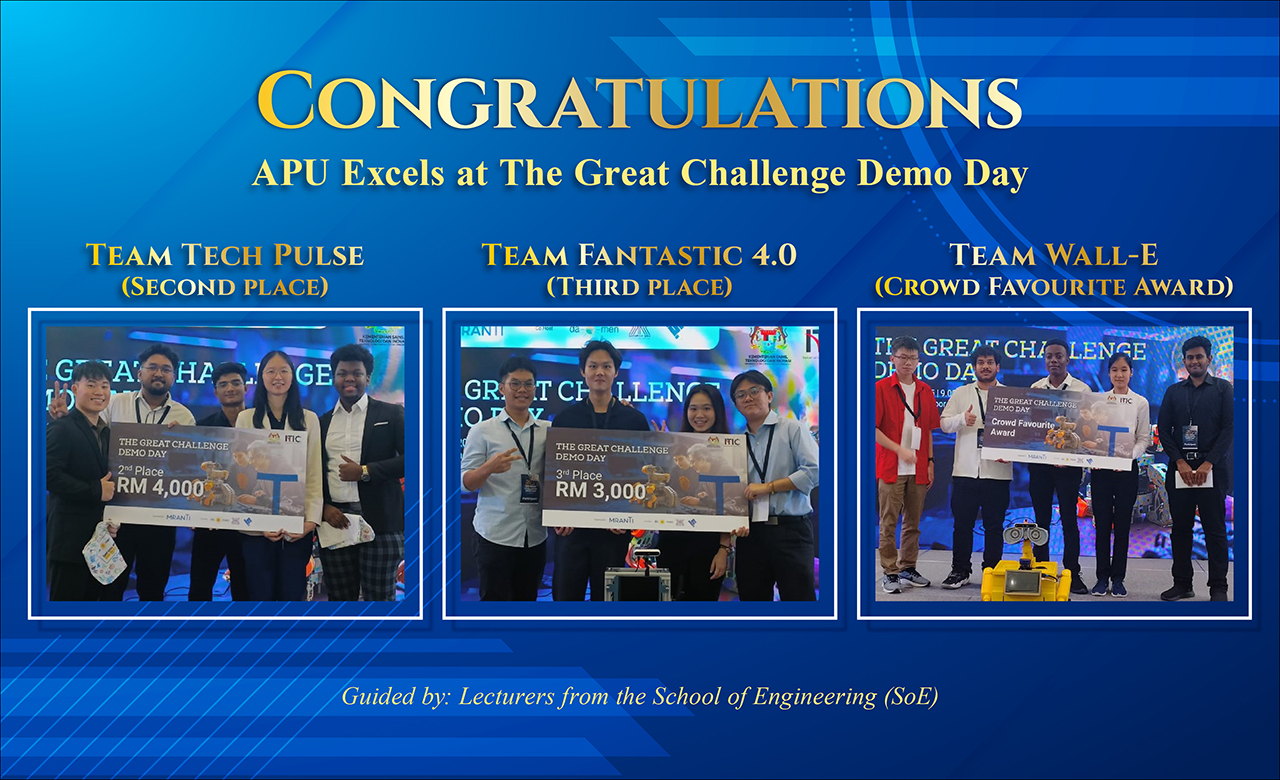 APU Excels at The Great Challenge Demo Day | APU